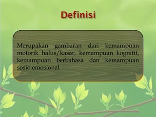 PAUD 4101 Metode Pengembangan Kognitif Modul 8.ppt