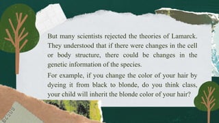 PPT8-THEORY & OCCURRENCE OF EVOLUTION.pptx | Genetics | Science