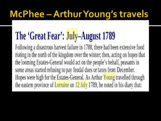 Ppt 8 the revolt of the people - the great fear, august decrees | PPTX