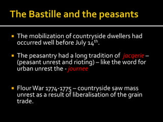 Ppt 8 the revolt of the people - the great fear, august decrees | PPTX