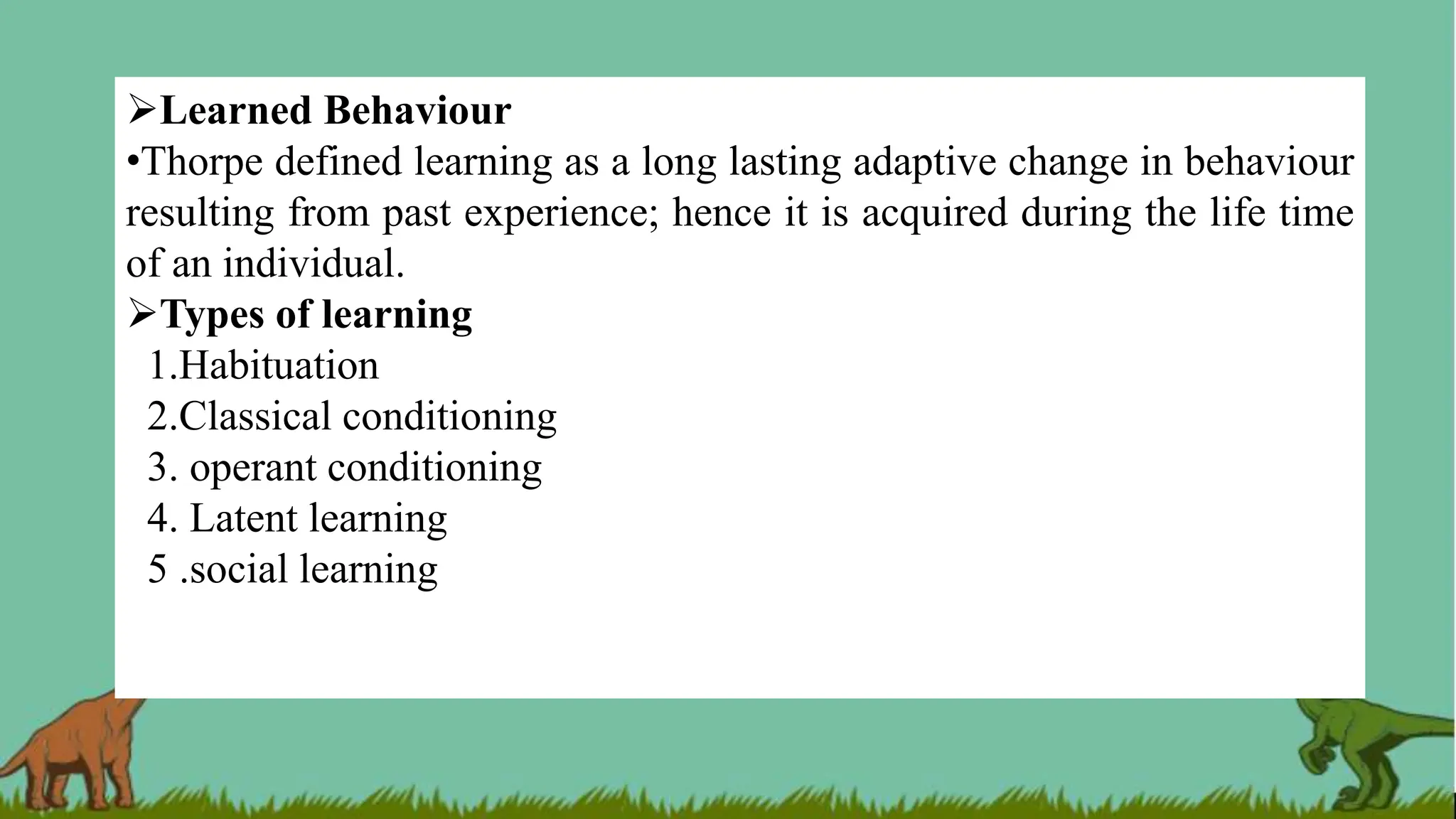 animal behaviours and its types with examples | PPTX