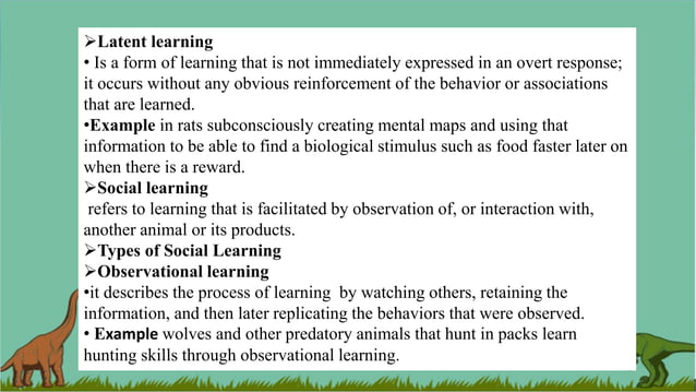 animal behaviours and its types with examples | PPTX