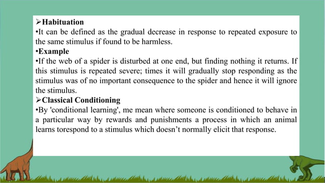 animal behaviours and its types with examples | PPTX