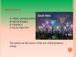 SOLAR TREE | PPTX