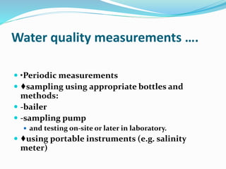 GROUND WATER ASSESSMENT METHOD’S | PPTX