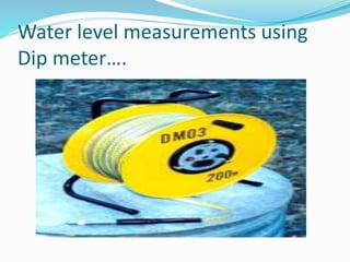 GROUND WATER ASSESSMENT METHOD’S | PPTX