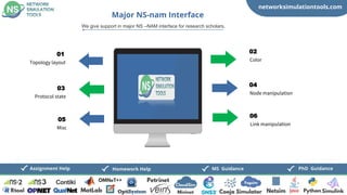 NS2 Simulator Code Research Help | PPT