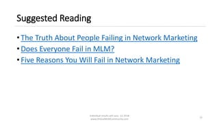Doesn't Everyone Fail in Network Marketing? | PPT