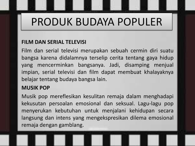 Ppt 8 budaya pop | PPTX