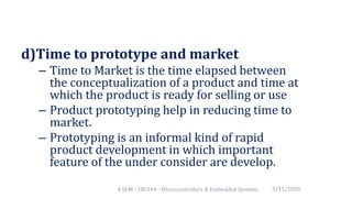 Quality attributes of Embedded Systems | PPT