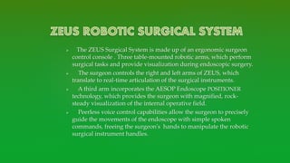 ROBOTIC SURGERY | PPTX