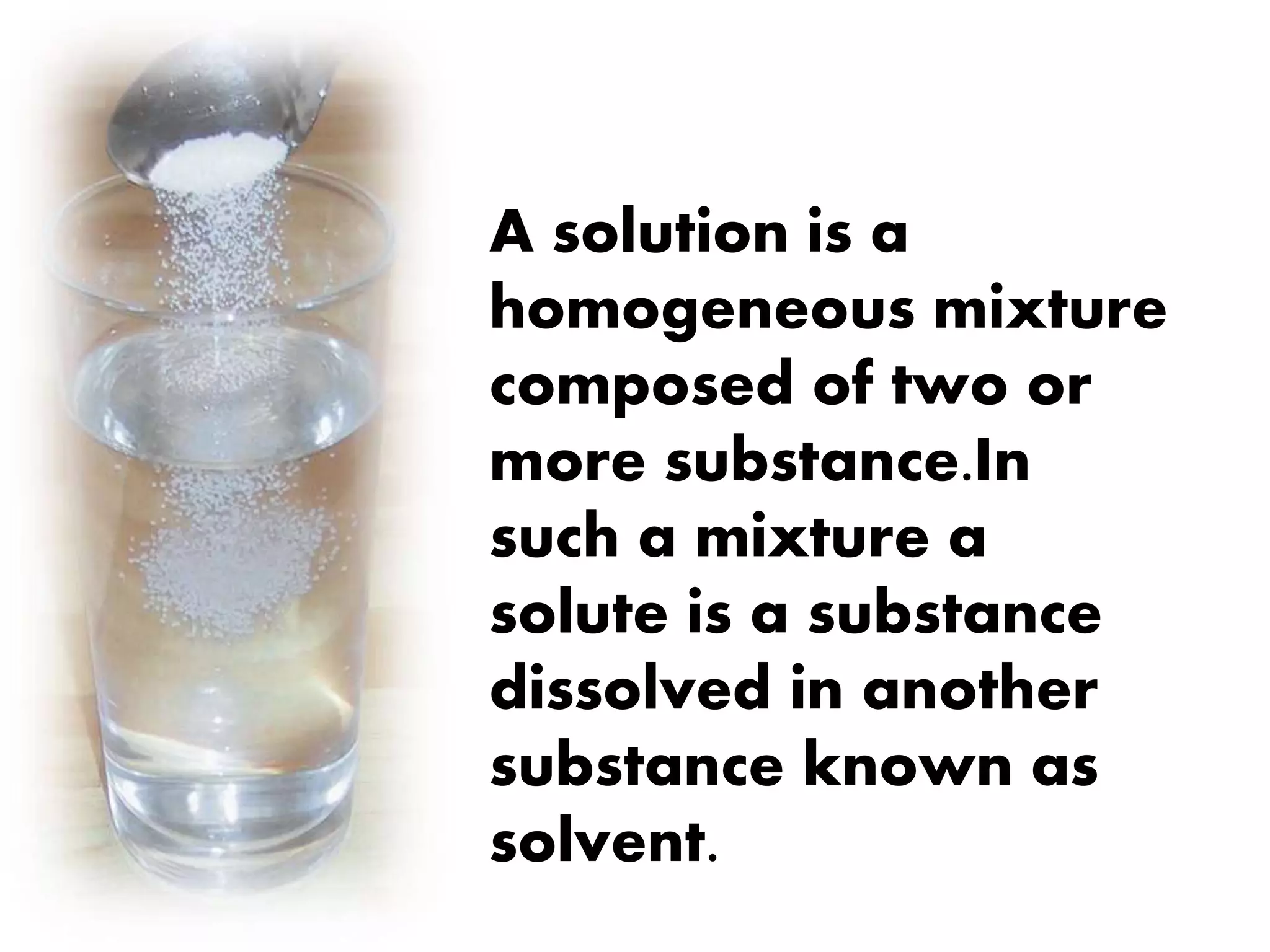 SOLUTIONS IN CHEMISTRY | PPTX