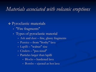 PPT# 8 VOLCANOES.ppt