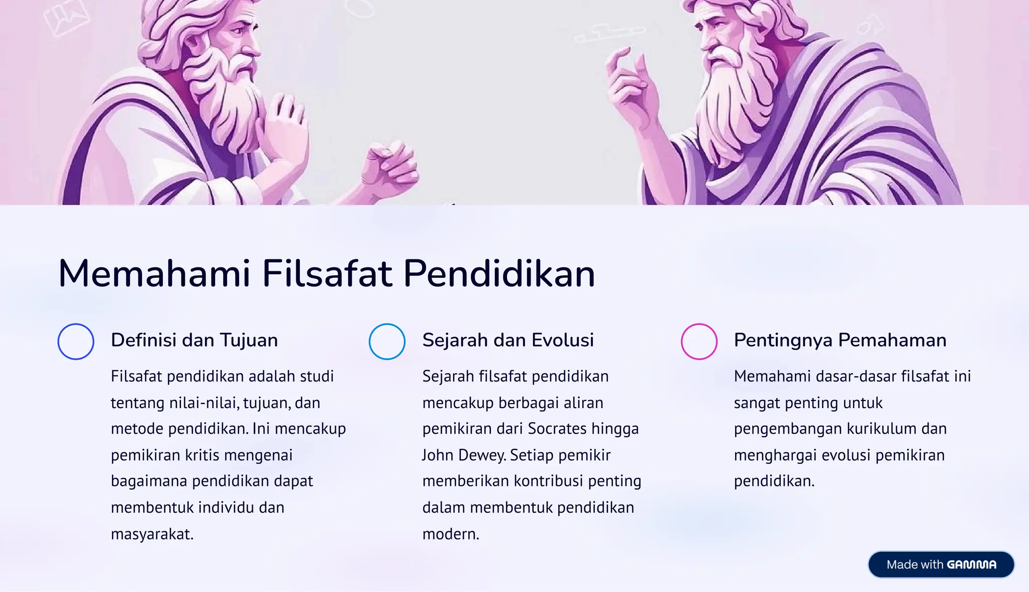 MATERI PPT TOPIK 9 LANDASAN FILOSOFIS PENDIDIKAN | PDF