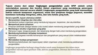 SPIP AUDIT INTERNAL APIP INDONESIA N N J | PDF