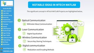 MTech MATLAB projects | PPT