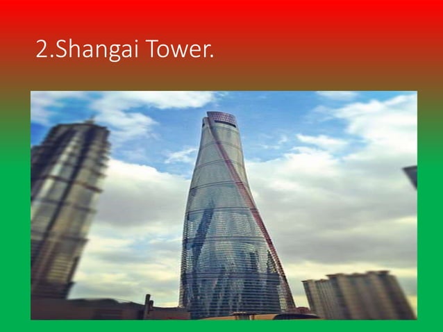 THE WORLD TOP 10 TOWER BUILDING | PPTX