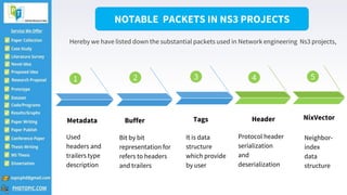Network Engineering Projects in NS3 | PPT