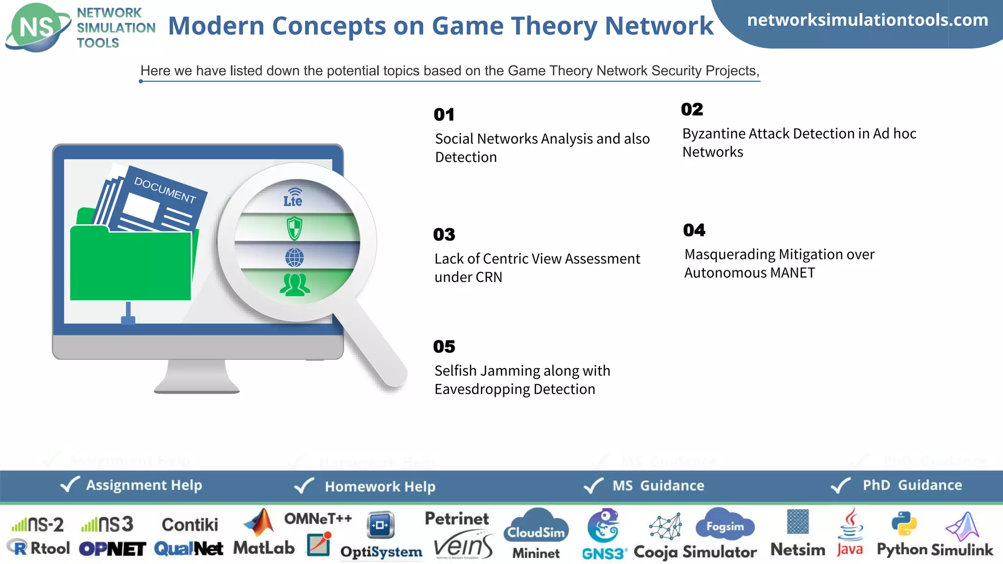 Game Theory Network Security Research Projects | PPTX