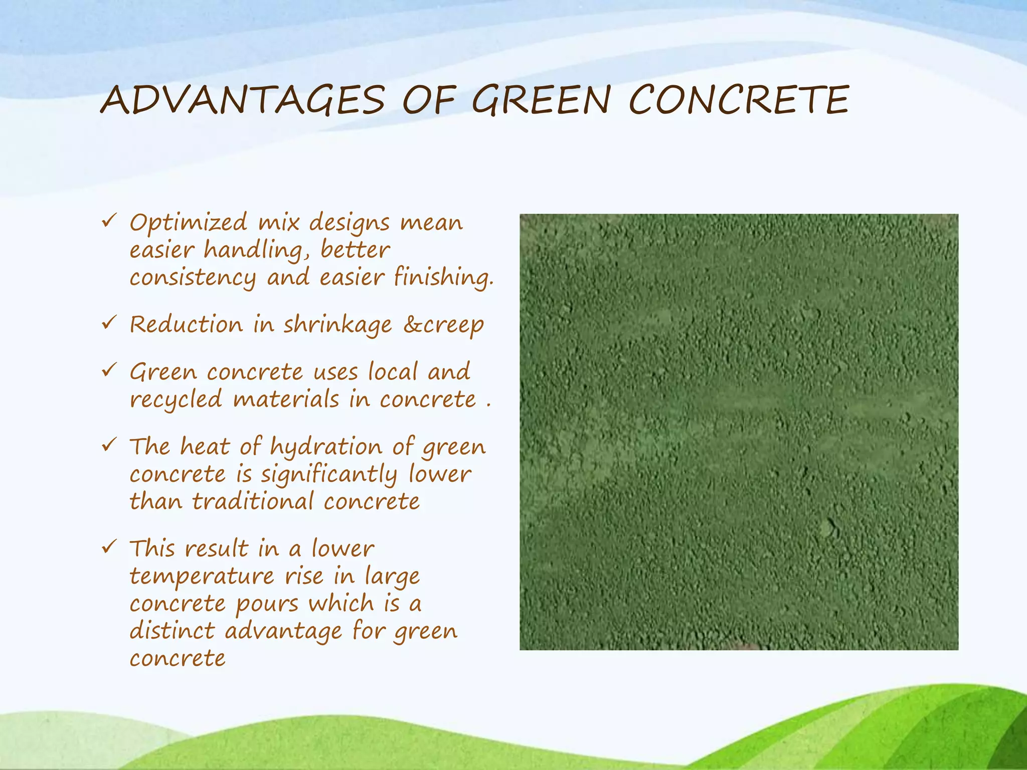 GREEN CONCRETE | PPTX