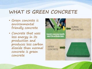 GREEN CONCRETE | PPTX
