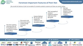 Petri Net Simulator Research Projects Help | PPT