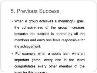 group cohesiveness | PPTX