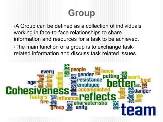 group cohesiveness | PPTX
