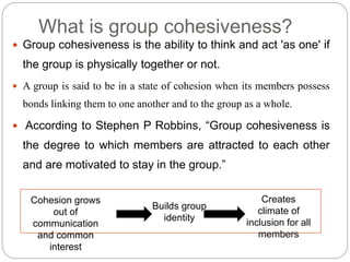 Group Cohesion