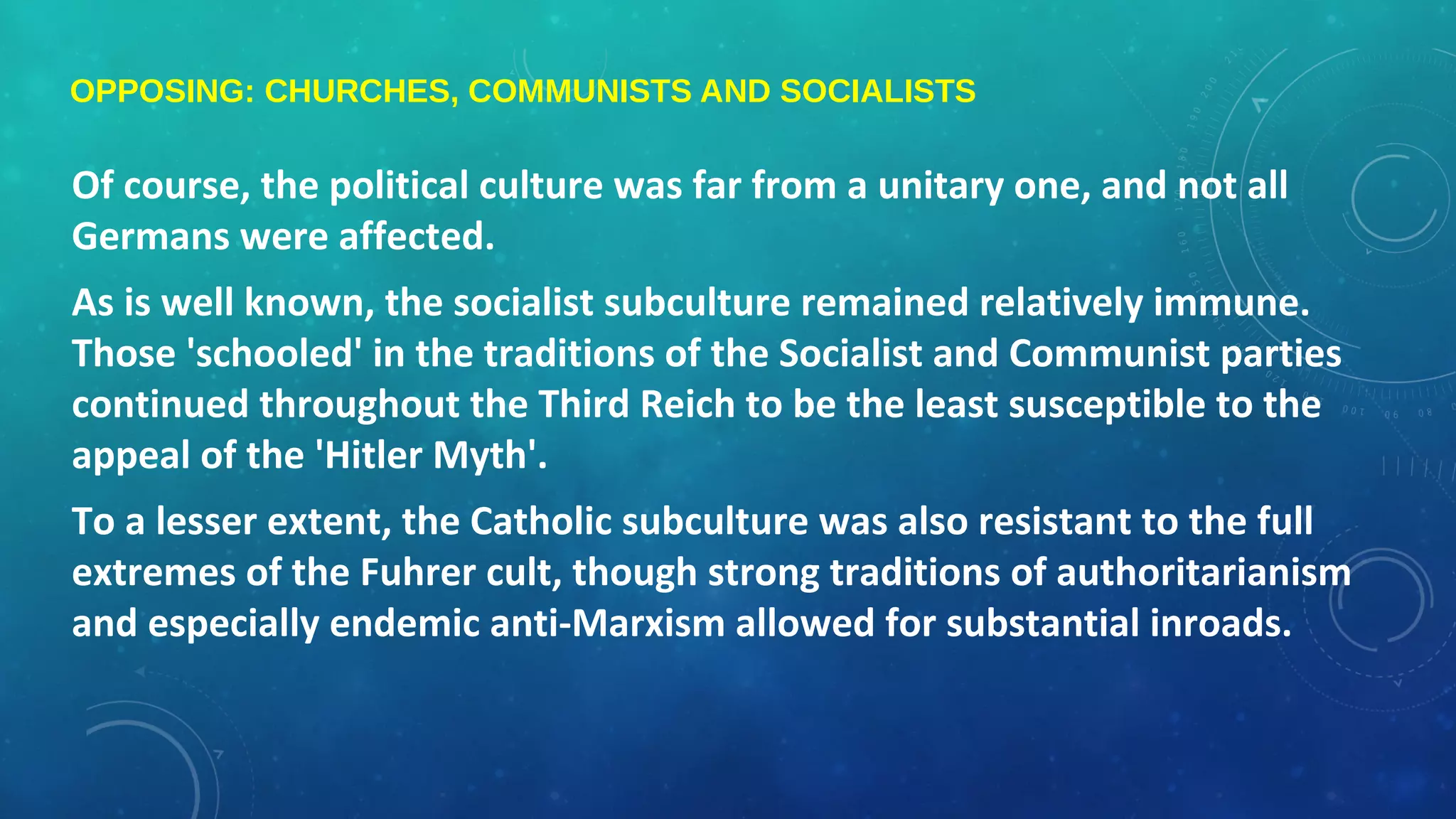 CAMBRIDGE A2 HISTORY: HITLER'S REPUTATION AND POPULARITY | PPT