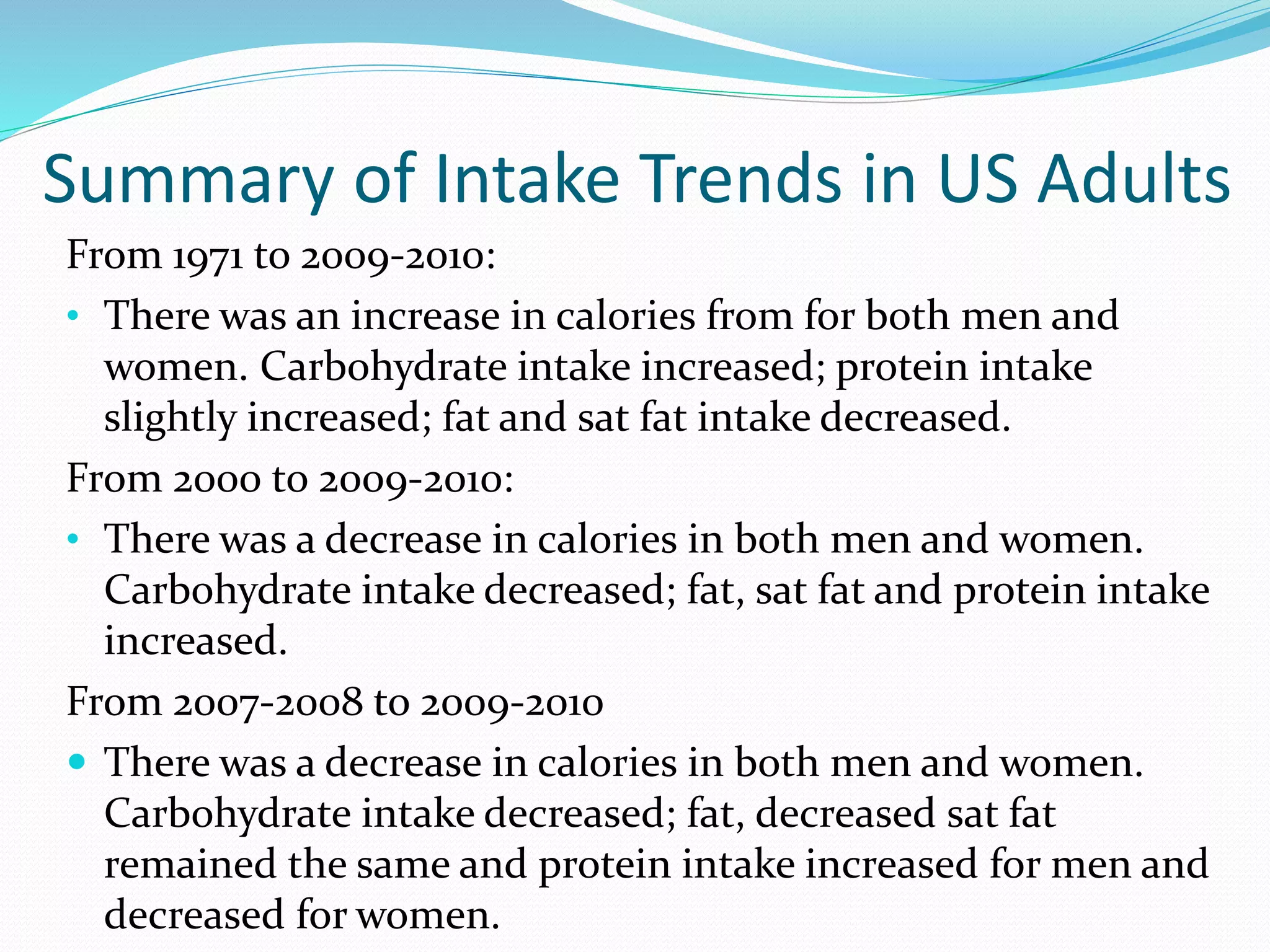 Ppt 9 lifestyle trends intake | PPTX