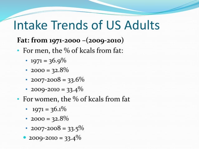 Ppt 9 lifestyle trends intake | PPT
