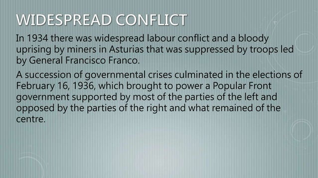 CAMBRIDGE AS HISTORY: SPANISH CIVIL WAR | PPTX | Politics