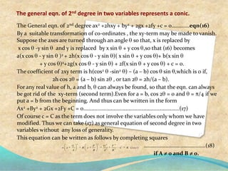 Conic Sections by Narayana Dash | PPTX