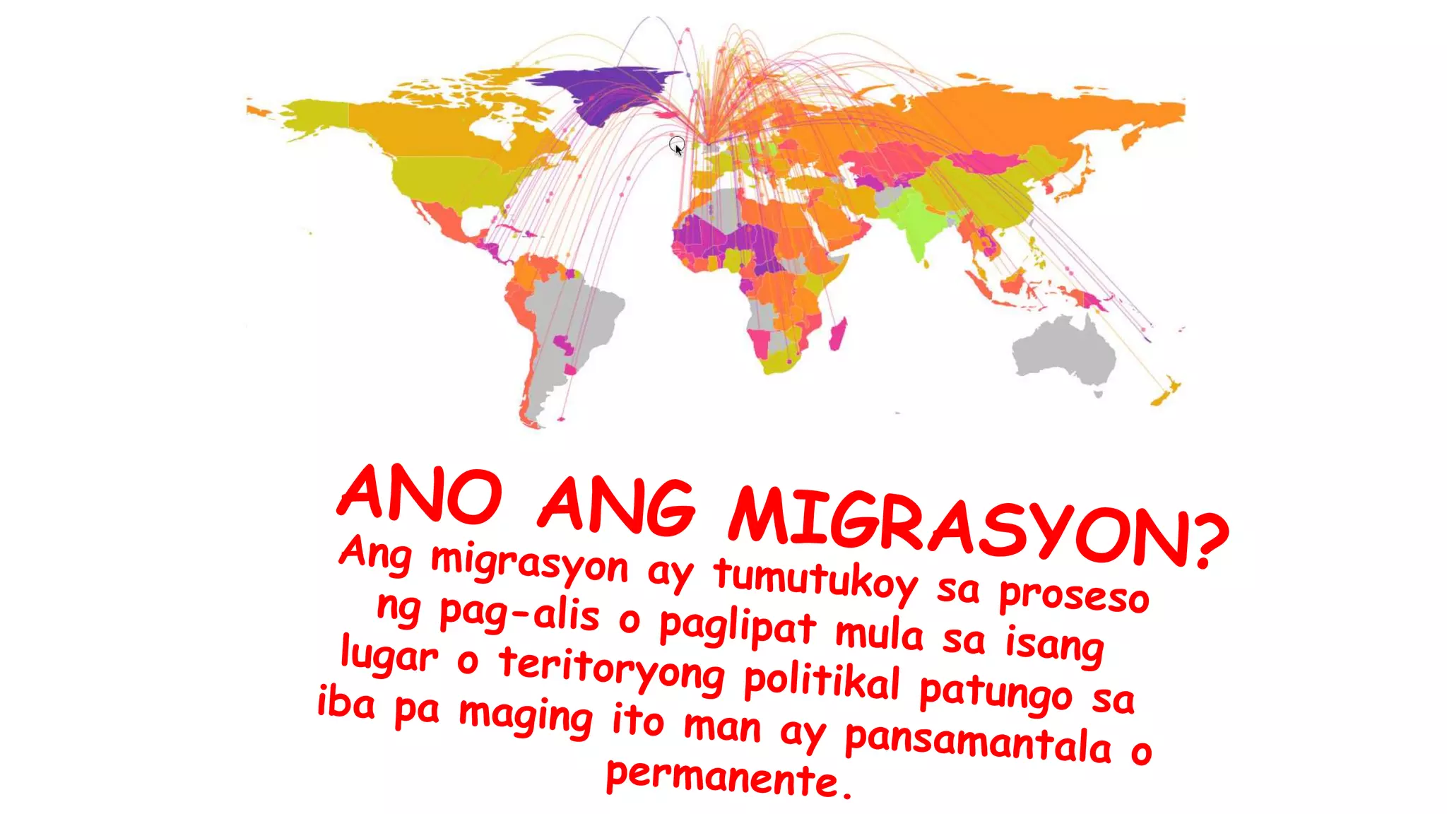 Araling Panlipunan 10 2nd quarter Migrasyon | PPTX