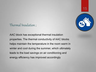 Presentation on ACC BLOCKS and its BENIFITS | PPTX