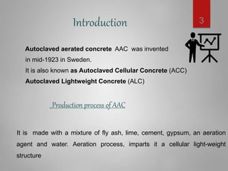 Presentation on ACC BLOCKS and its BENIFITS | PPTX