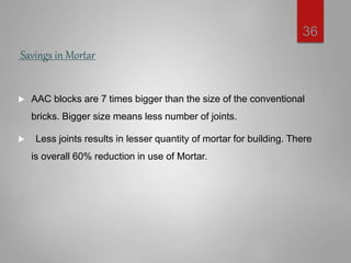 Presentation on ACC BLOCKS and its BENIFITS | PPTX