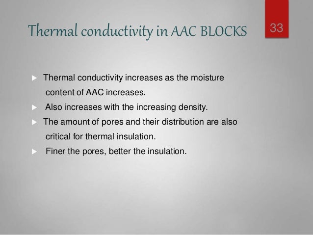 Presentation on ACC BLOCKS and its BENIFITS