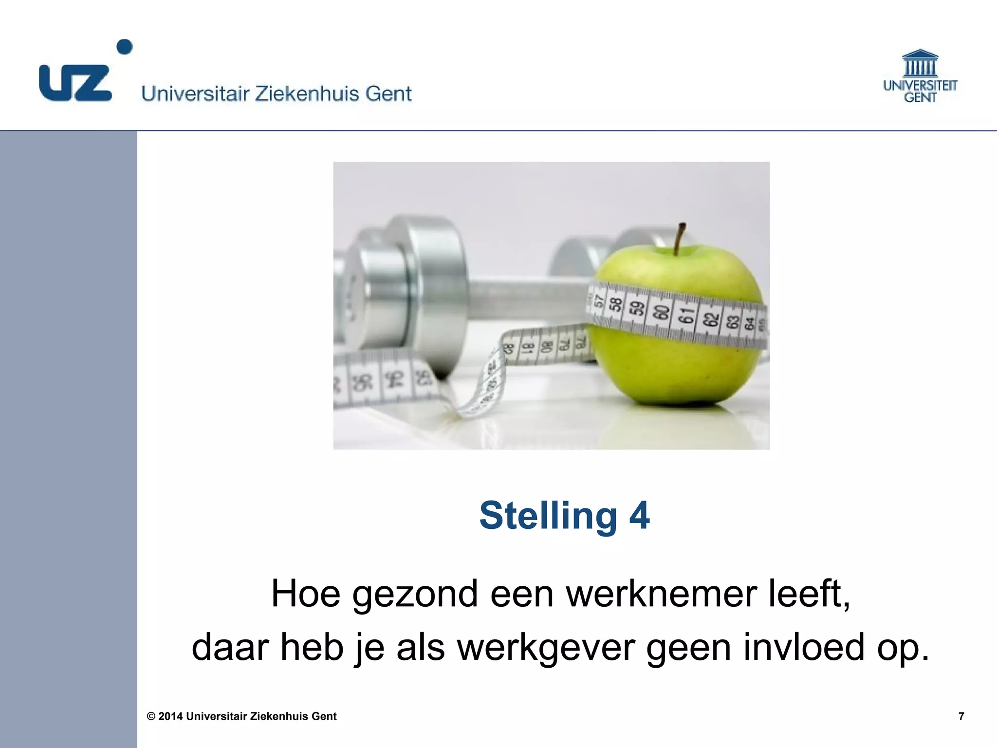 Aanwezigheids en gezondheidsbeleid voor hrm in de zorg | PPT