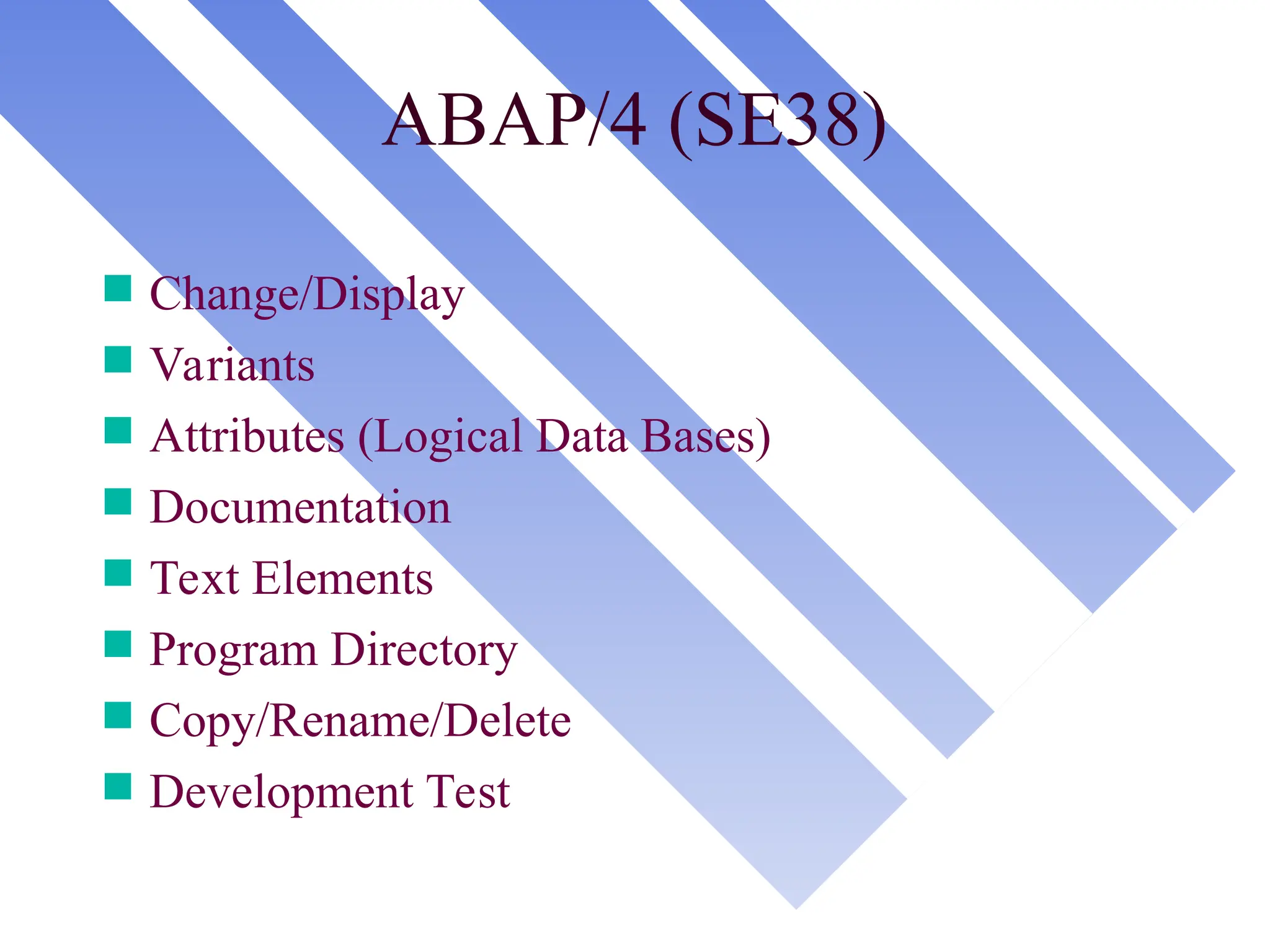 Pptabap best data with test information and informed with all typea of ...