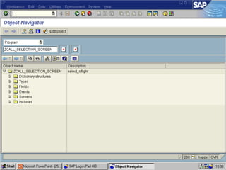 PptABAPoverview with all sample data with proper information s and ...