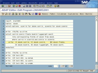 PptABAPoverview with all sample data with proper information s and ...