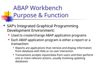 PptABAPoverview with all sample data with proper information s and examples.ppt | Databases ...
