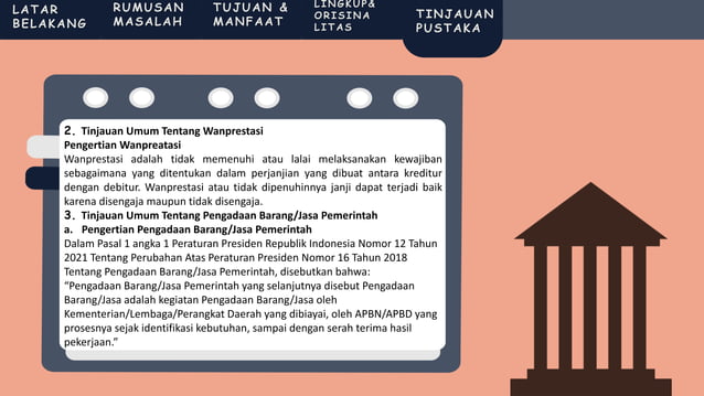 PPT Tinjauan Yuridis Terhadap Perjanjian Proyek | PPT