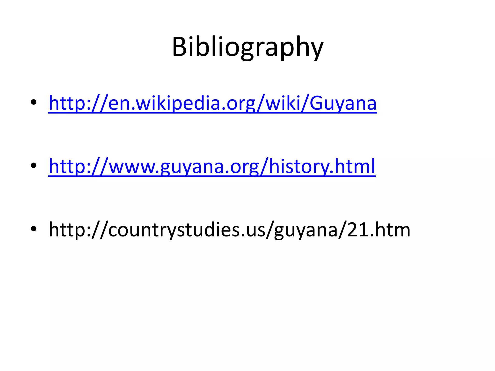 Ppt about guyana | PPTX