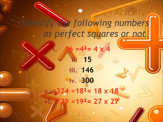 Ppt about theory of powers and roots | PPT