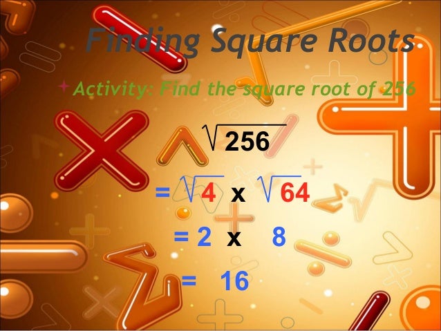 Ppt about theory of powers and roots