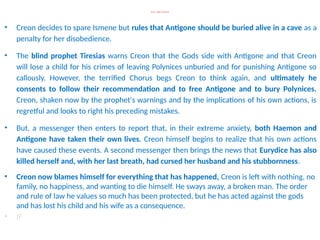 EAR Method - list of questions or Improvisation ANTIGONE | PPT