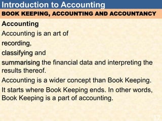 accounting introduction | PPT